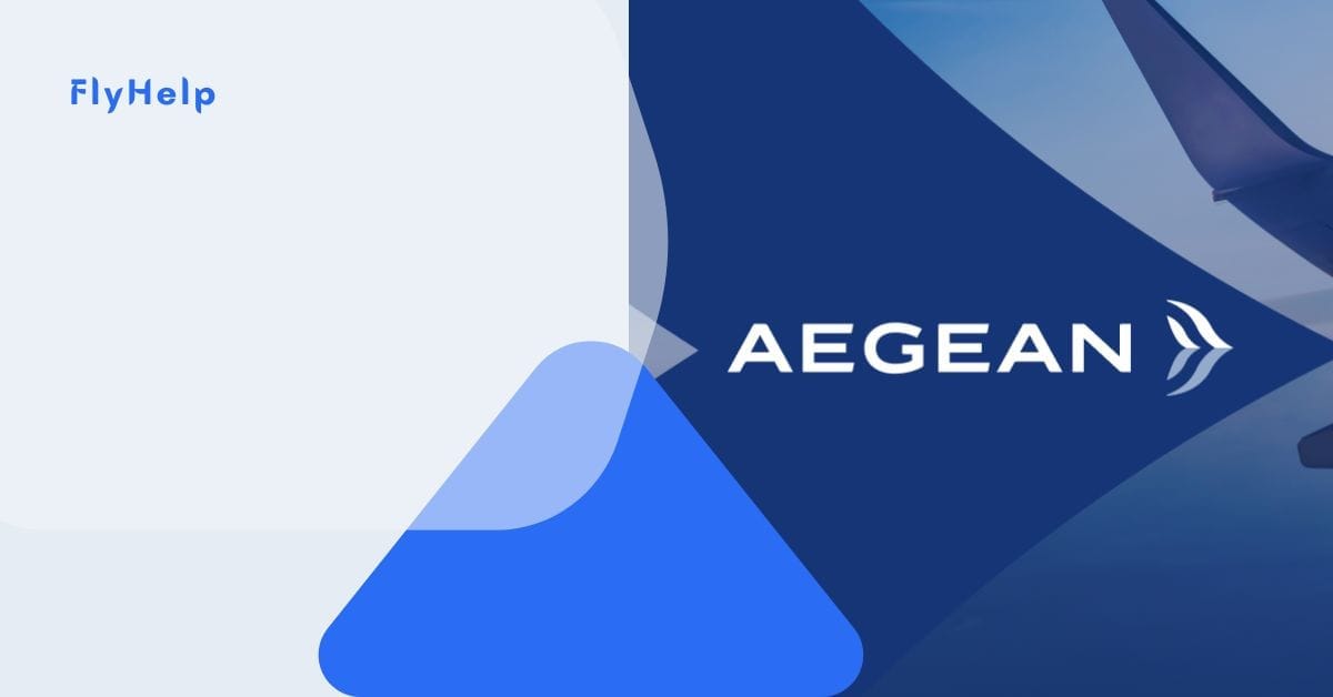 Aegean Airlines Flight Delay and Cancellation Compensation